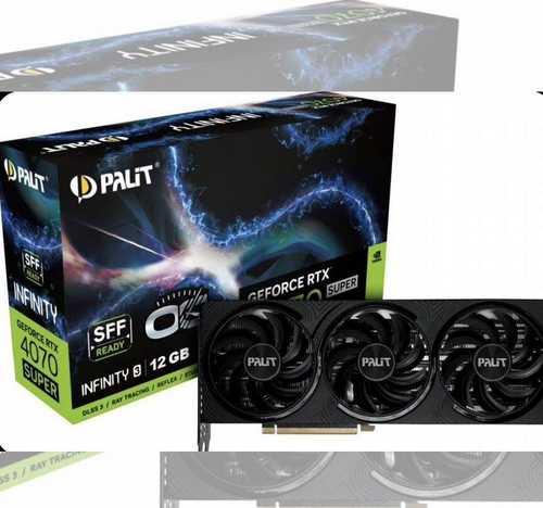 Palit Видеокарта GeForce RTX 4070 super infinity 3