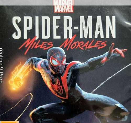 Spider Man Miles Morales PS4 диск