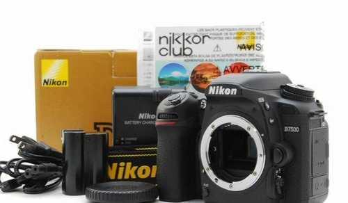 Nikon d7500 body Новый гарантия