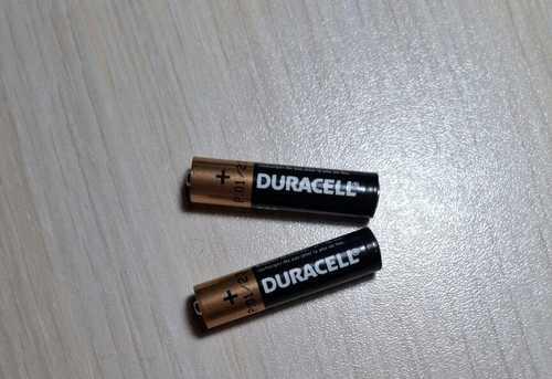 Батарейки duracell aaa