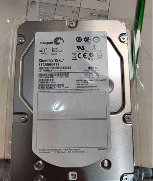 Жесткий диск Seagate ST3300657SS