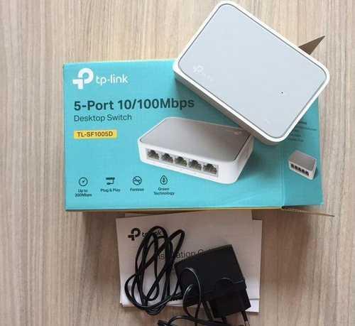 Коммутатор свитч TP-Link TL-SF1005D