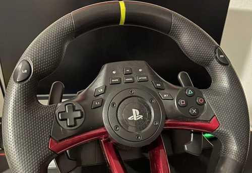 Игровой руль hori racing wheel apex bluetooth