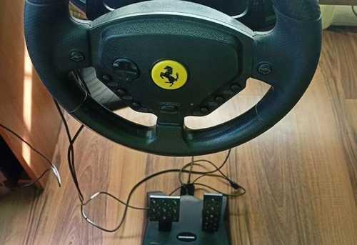Игровой руль thrustmaster Enzo Ferrari (pc/ps2)