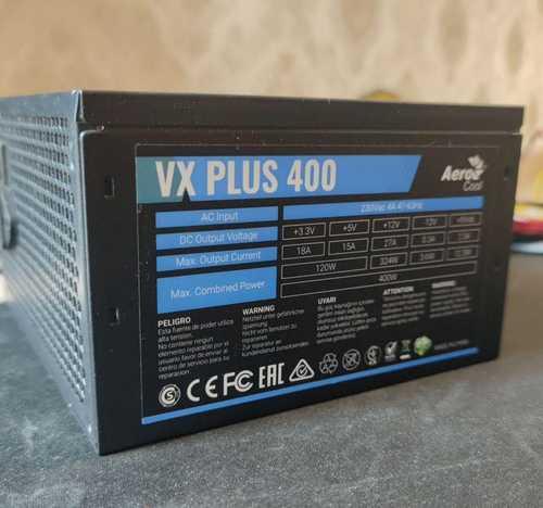 Блок питания vx plus 400w