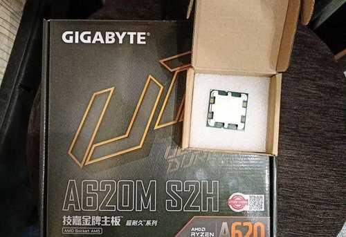 Ryzen 5 7600x+gigabyte a620m s2h обмен