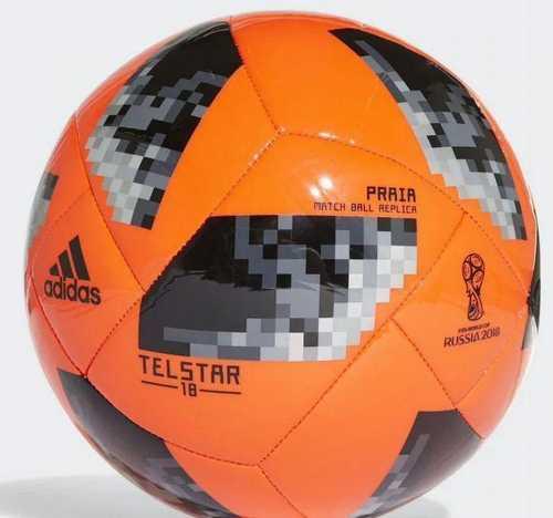 Футбольный мяч adidas telstar world CUP praia