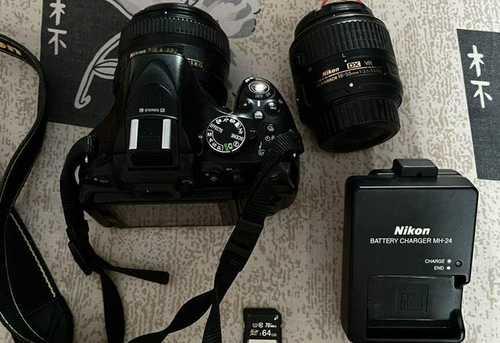 Фотоаппарат Nikon d 5200 50 mm 1.8
