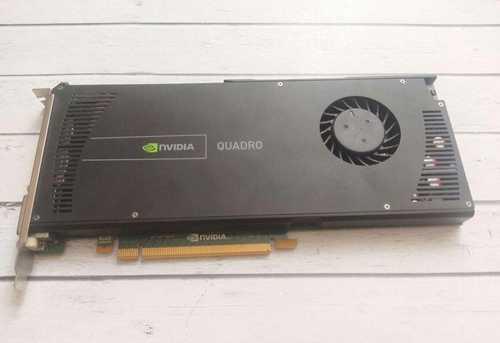 Видеокарта Nvidia Quadro 4000 2GB/gddr5/256b/PCI-E