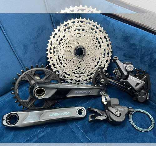 Групсет Shimano M5100 + система M6100