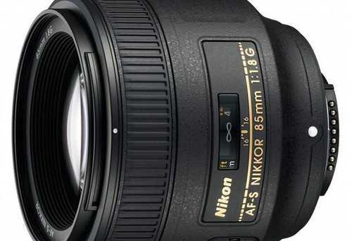 Объектив Nikon AF-S nikkor 85mm f/1.8G