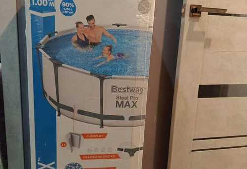 Каркасный бассейн bestway steel pro max 366x100