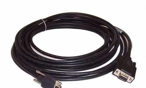 Null Modem Micro-DB9 to DB9/F Serial Cable EMC