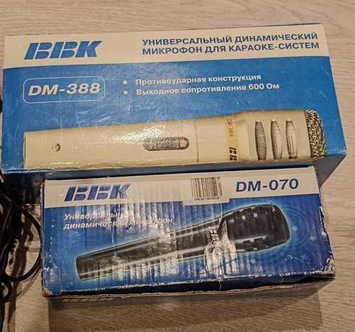 Микрофоны караоке BBK