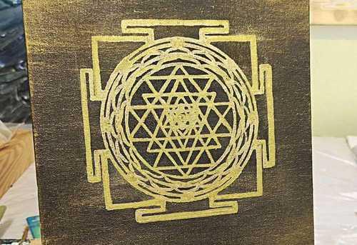 Шри янтра, энергокртина, квантовый артефакт