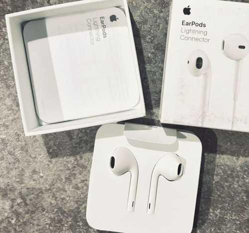 Наушники apple earpods lightning