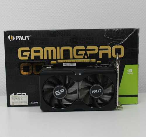 Видеокарта 4GB GTX 1650 Super Palit Gaming pro