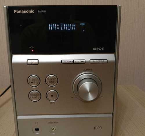 Музыкальный центр panasonic sa-pm4