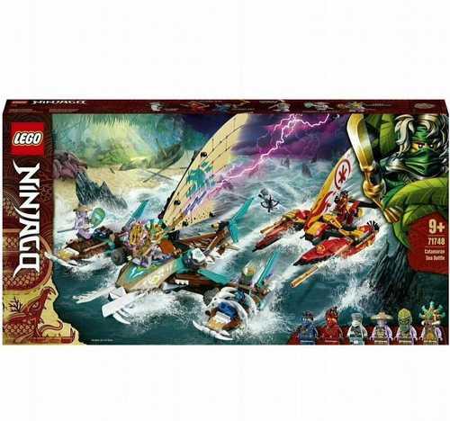 Lego ninjago 71748 Морская битва на катамаране