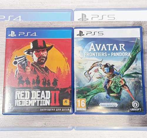 Avatar frontiers of pandora ps5 RDR 2 ps4