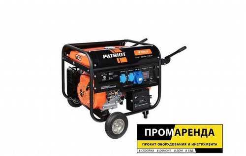 Бензиновый генератор patriot GP 7210LE 6кВт