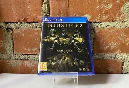Диск Injustice 2 - Legendary Edition (PS4) Новый
