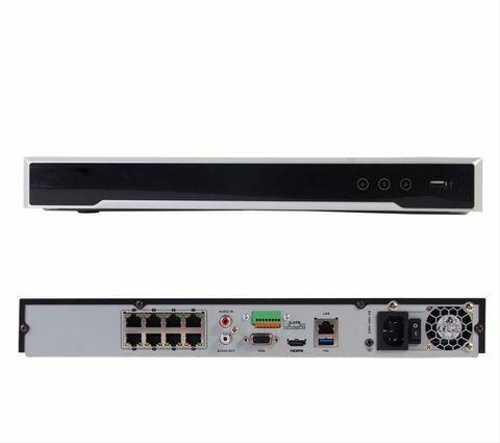 IP видеорегистратор hikvision DS-7608NI-K2/8P PoE