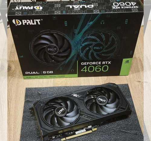 RTX 4060 Palit Dual Гарантия / Обмен Cкyпкa