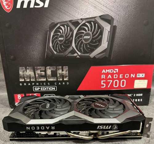 Видеокарта rx 5700 MSI