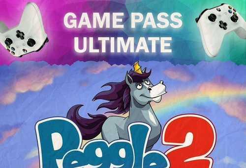 Подписка Xbox Game Pass Ultimate + Peggle 2