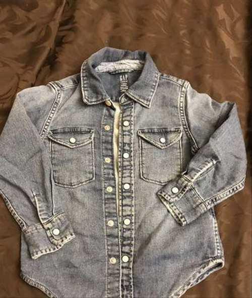 Рубашка GAP джинсовая 104 рр