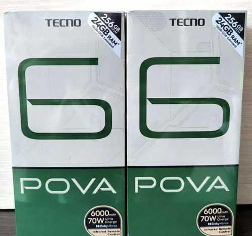 TECNO Pova 6, 12/256 ГБ