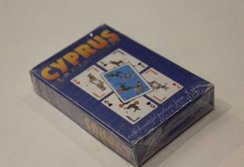 Карты игральные Кипр новые в упаковке 54