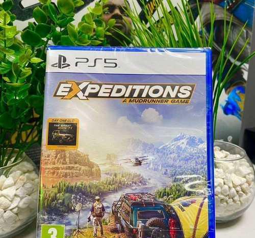 Expeditions a mudrunner game PS5 Новый