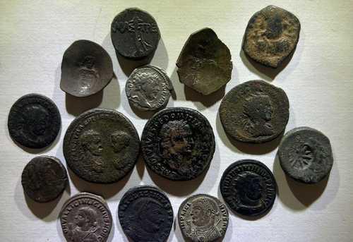 Монеты древнего Рима и Византии