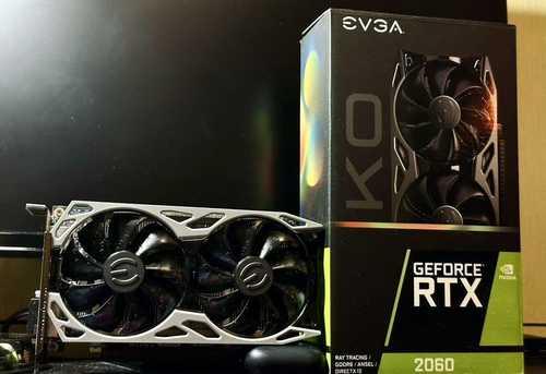 Видеокарта Evga GeForce RTX 2060 KO gaming 6GB
