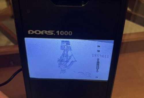 Инфракрасный детектор банкнот dors 1000m3