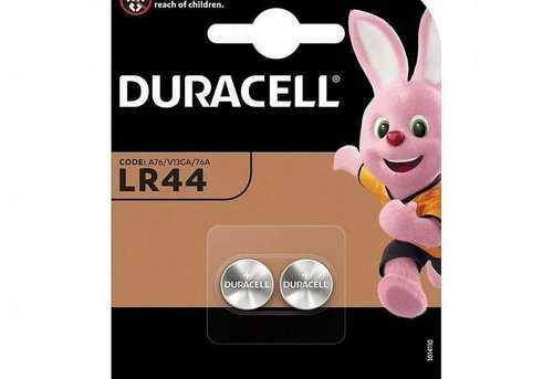 Батарейка щелочная Duracell LR44 1.5В блистер 2 шт