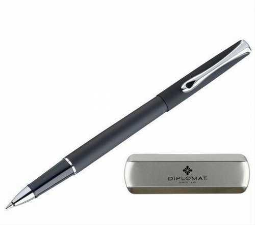 Роллер Diplomat- ручка подарочная черная, Германия