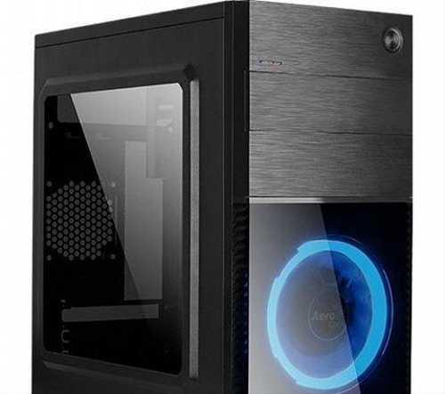 Корпус Aerocool Cs-105 Blue mATX, без бп, 1x USB3