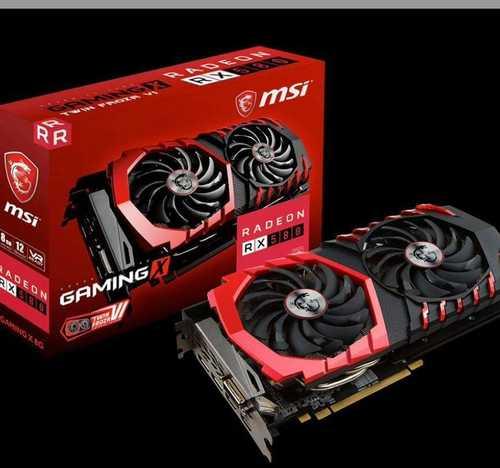 Видеокарта MSI rx580 8gb