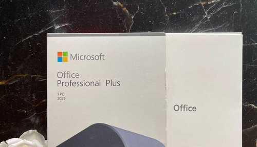 Microsoft office 2021 pro plus box