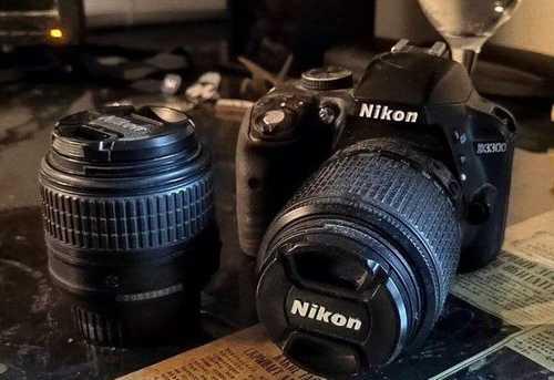 Комплект Kit Nikon d3300 + объектив 55-200