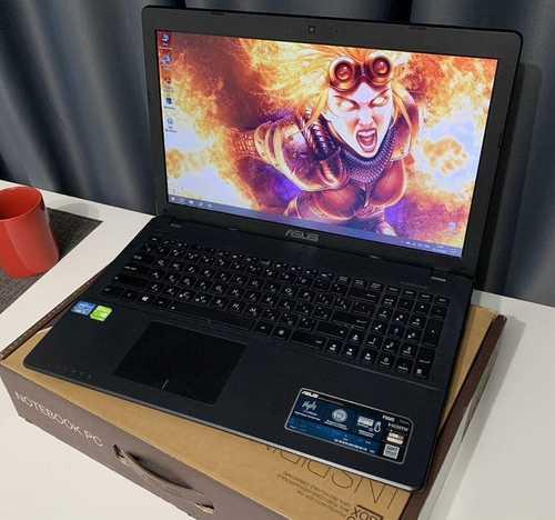 Игровой тонкий Asus i5, 8gb, gt 710m, SSD HDD