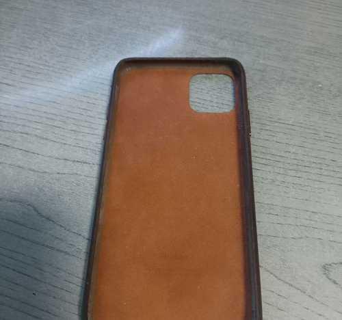 Чехол на iPhone 11 pro max кожаный