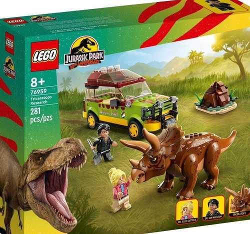 Lego Jurassic World 76959 Поиски трицератопса