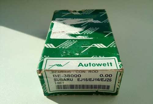 Вкладыши шатунные Autowelt BE-38000 subaru