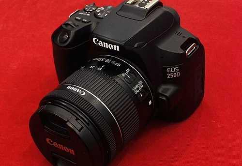 Canon 250d kit 18-55mm
