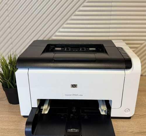 Принтер лазерный HP Color LaserJet Pro CP1025