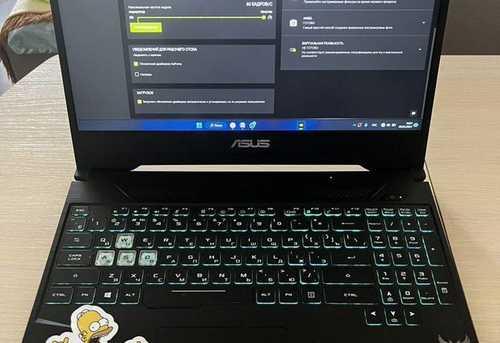 Игровой ноутбук 15.6" ASUS TUF Gaming FX505DT, 512 ГБ, Ryzen 5 3550H, RAM 6 ГБ, GeForce GTX 1650 4 ГБ